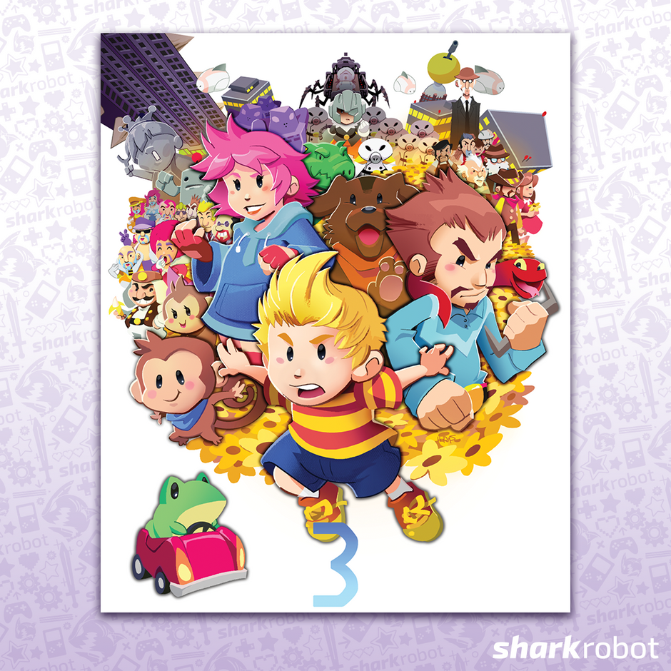 Earthbound Advance - Poster Print – Shark Robot