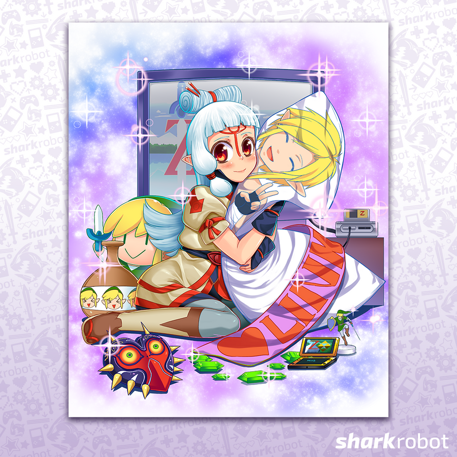 Fan Girl - Poster Print *LAST CHANCE* – Shark Robot