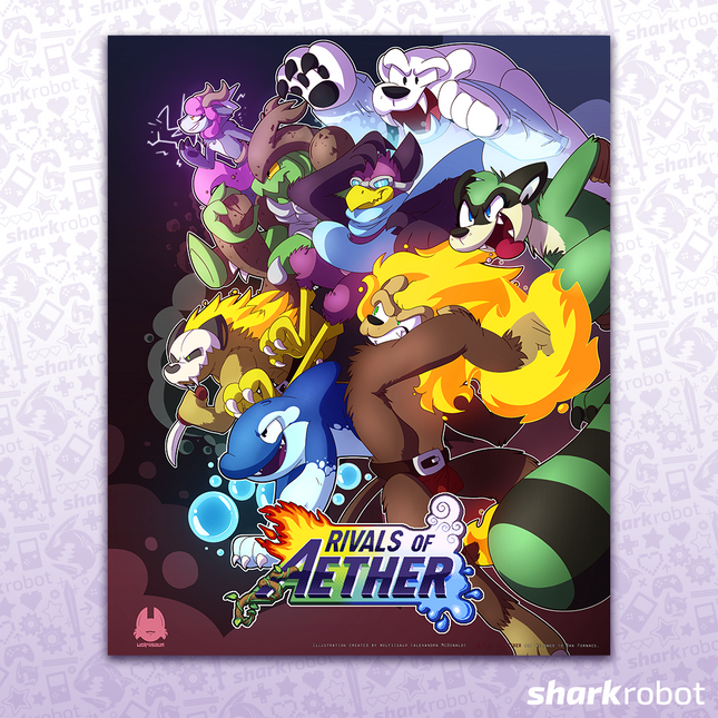 Rivals of Aether – Shark Robot