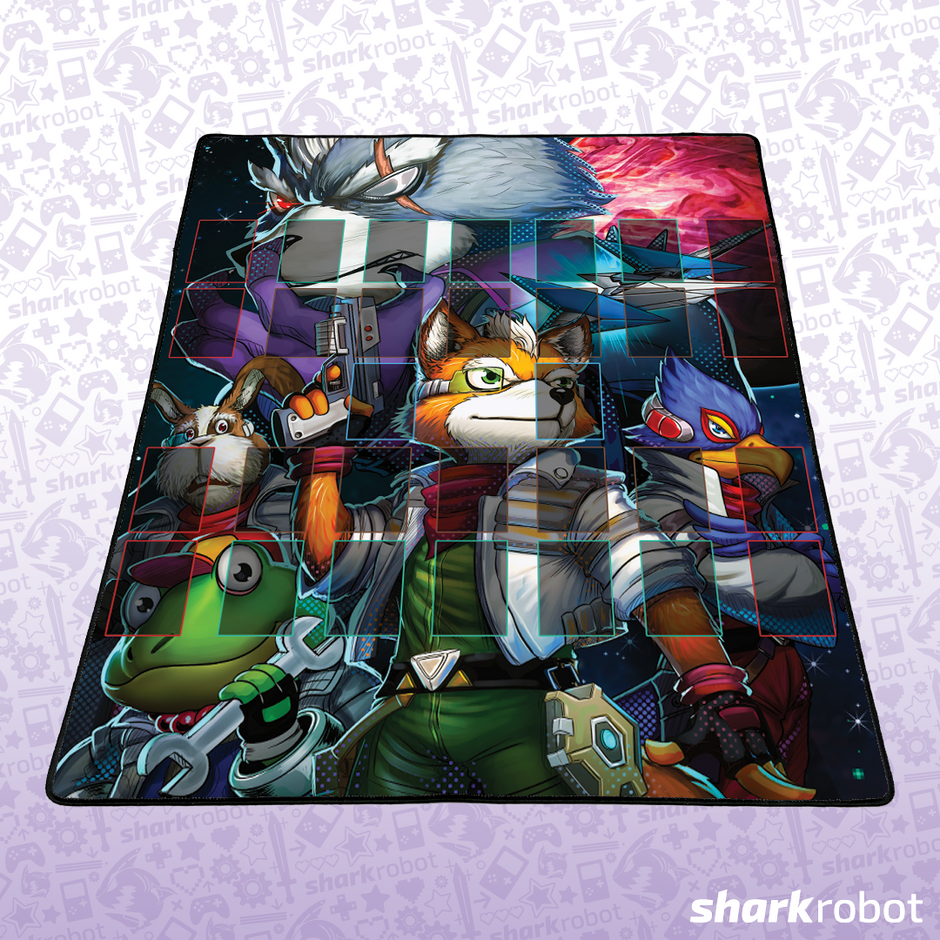 Fox Team - Two Player Oversized Playmat – Shark Robot