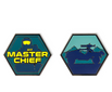 Halo PIN KINGS - Enamel Pin Set (Master Chief) – Shark Robot