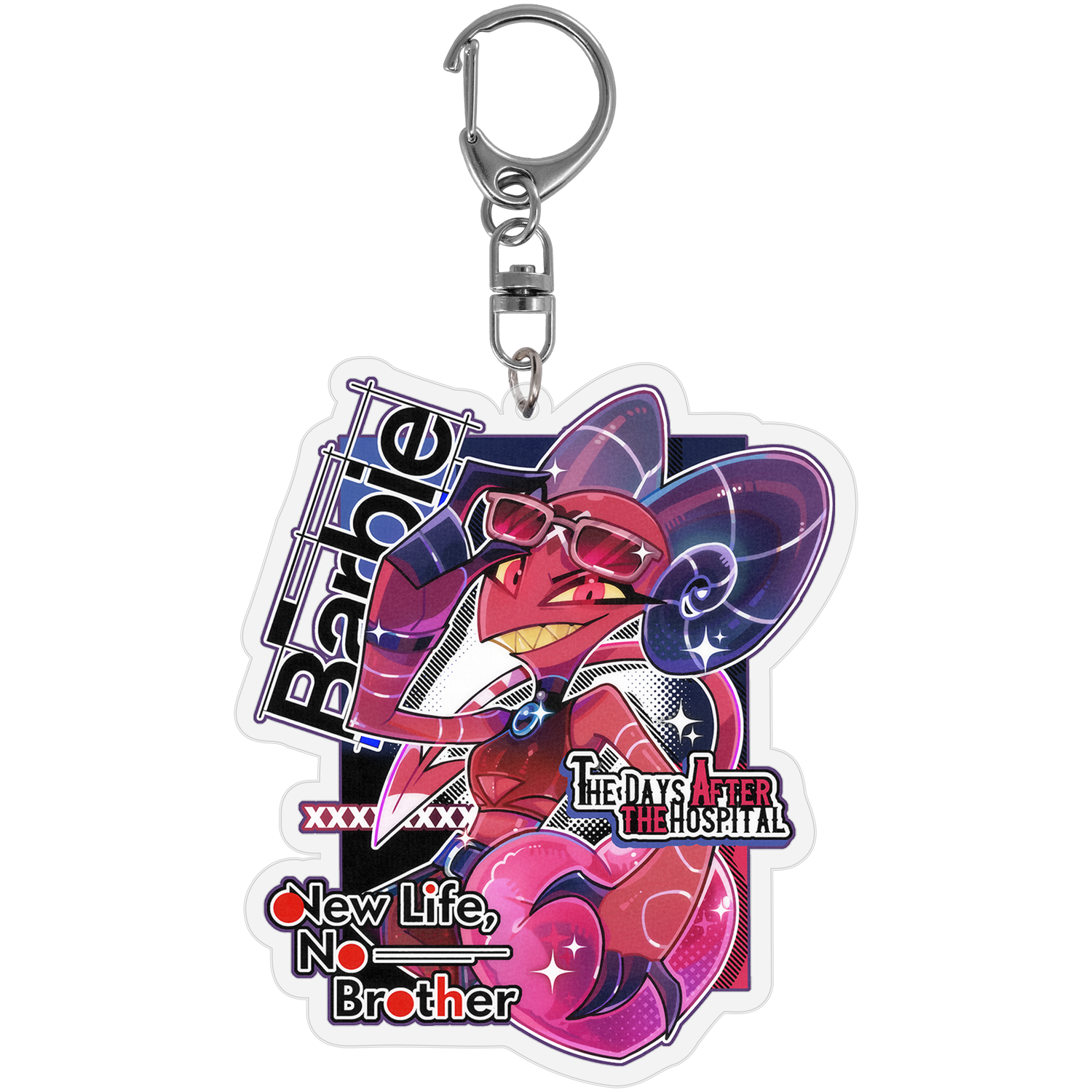 Barbie Wire - Key To My Heart Keychain *PRE-ORDER* – Shark Robot