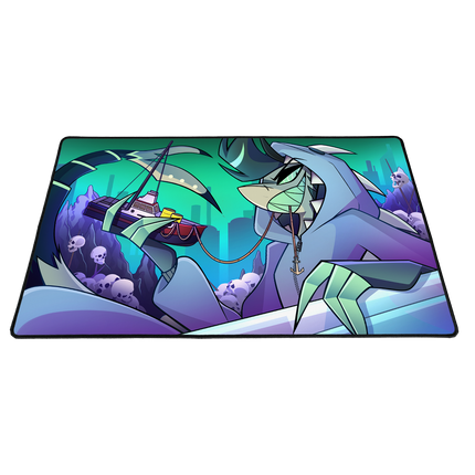 Chaz Halloween Slasher Playmat *PRE-ORDER* – Shark Robot