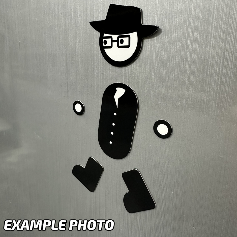 Fully Ramblomatic Character - Magnet *LIMITED STOCK* – Shark Robot