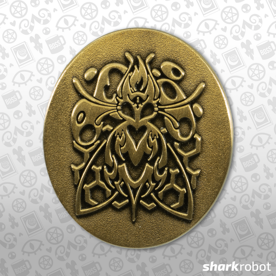Gluttony - Die Struck Pin – Shark Robot