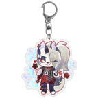 Loona - Cozy Winter - Holographic Keychain *LIMITED STOCK* – Shark Robot