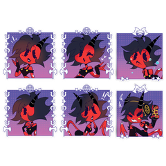 Millie Emoji Sticker Set *FINAL SALE* – Shark Robot