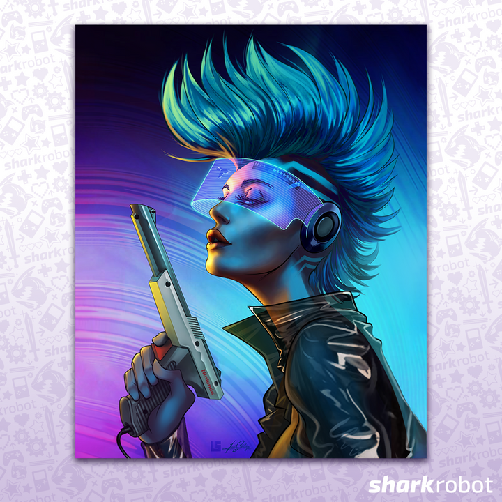 Posters and Prints – Shark Robot