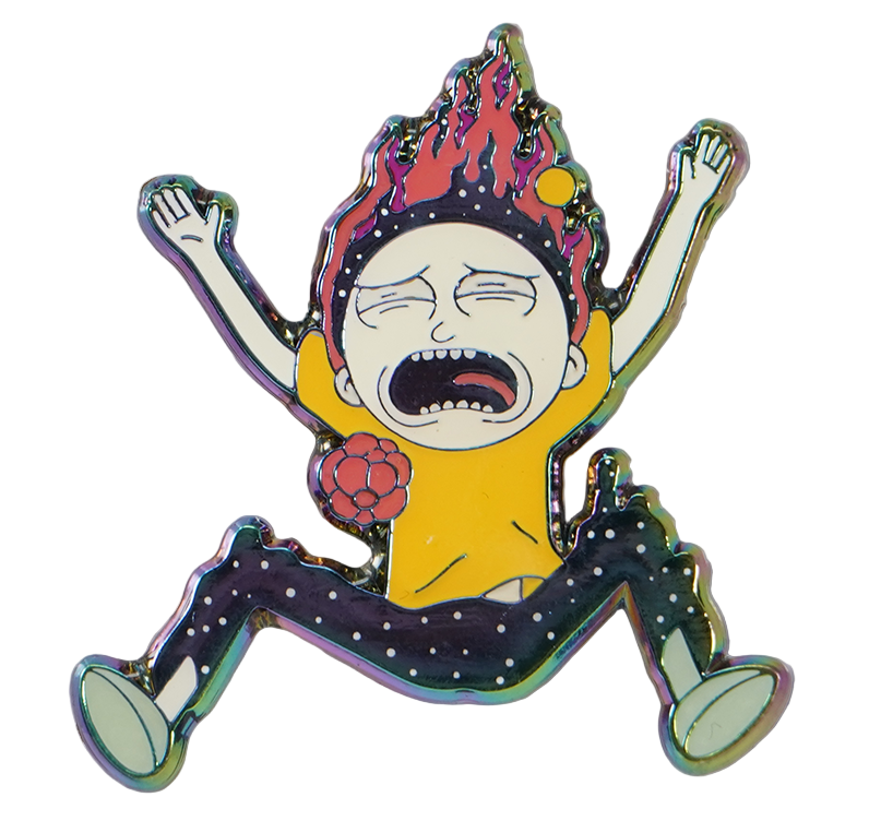 Rick and Morty: Rick Falling Rain Pin *LAST CHANCE* – Shark Robot