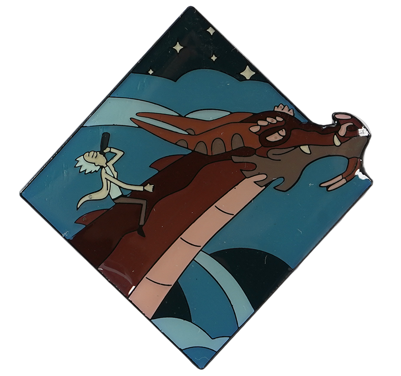 Rick and Morty: Dragon Ride Pin *LAST CHANCE* – Shark Robot