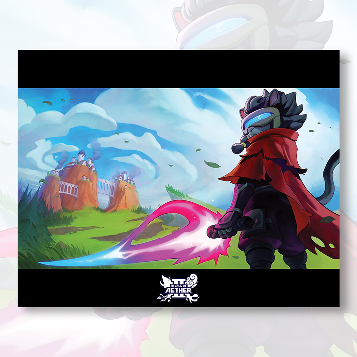 Rivals of Aether 2 - Clairen Poster Print – Shark Robot