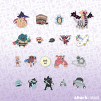 Friendlocke Season 2 Sticker Pack – Shark Robot