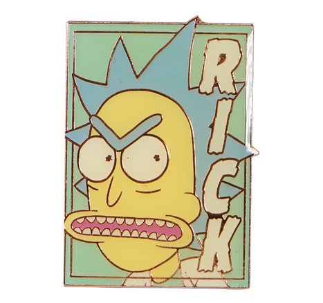 Rick and Morty: Pastel Rick Pin – Shark Robot