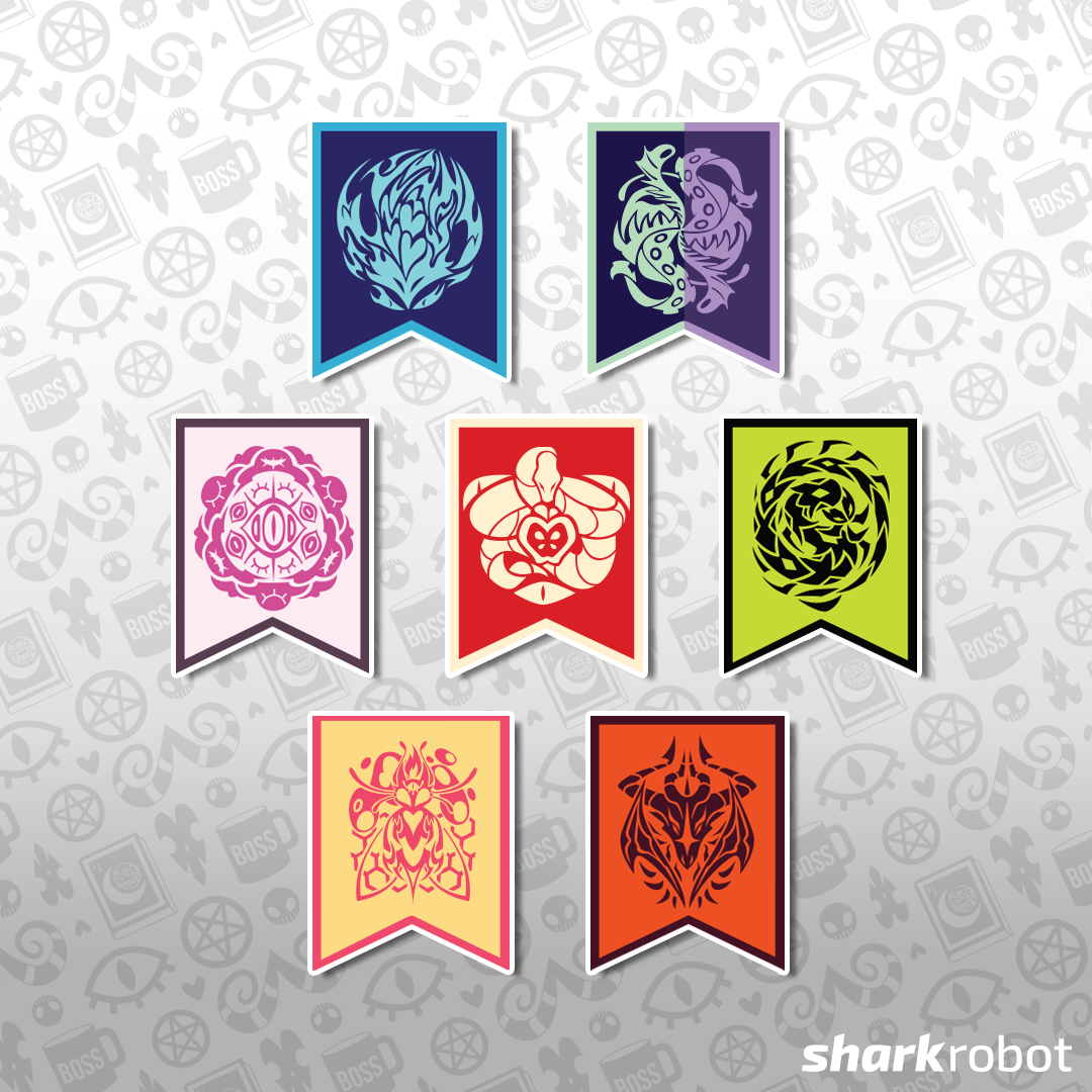 Sigil Sticker Pack – Shark Robot