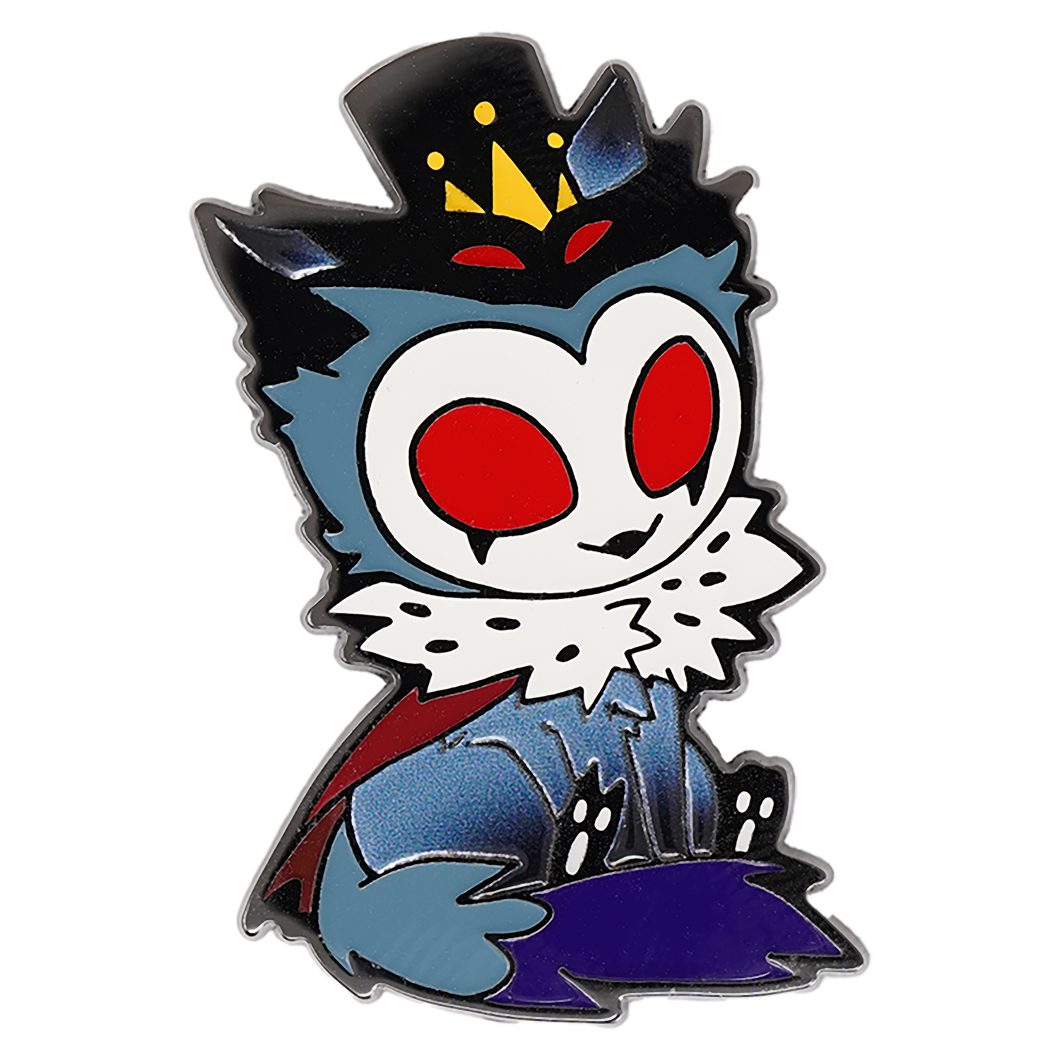 Kitty Stolas Enamel Pin *LIMITED STOCK* – Shark Robot