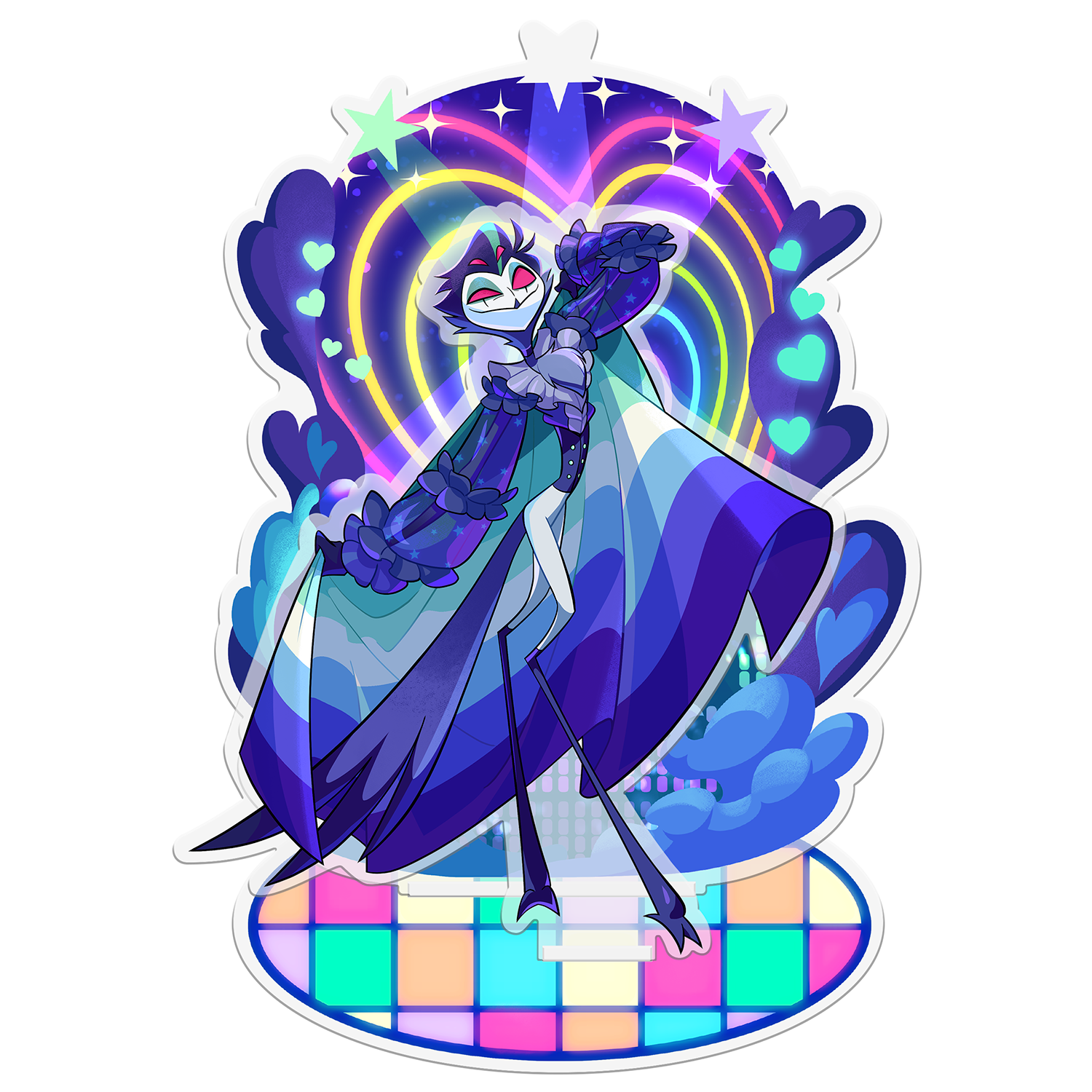 Stolas - Pride 2025 Standee – Shark Robot