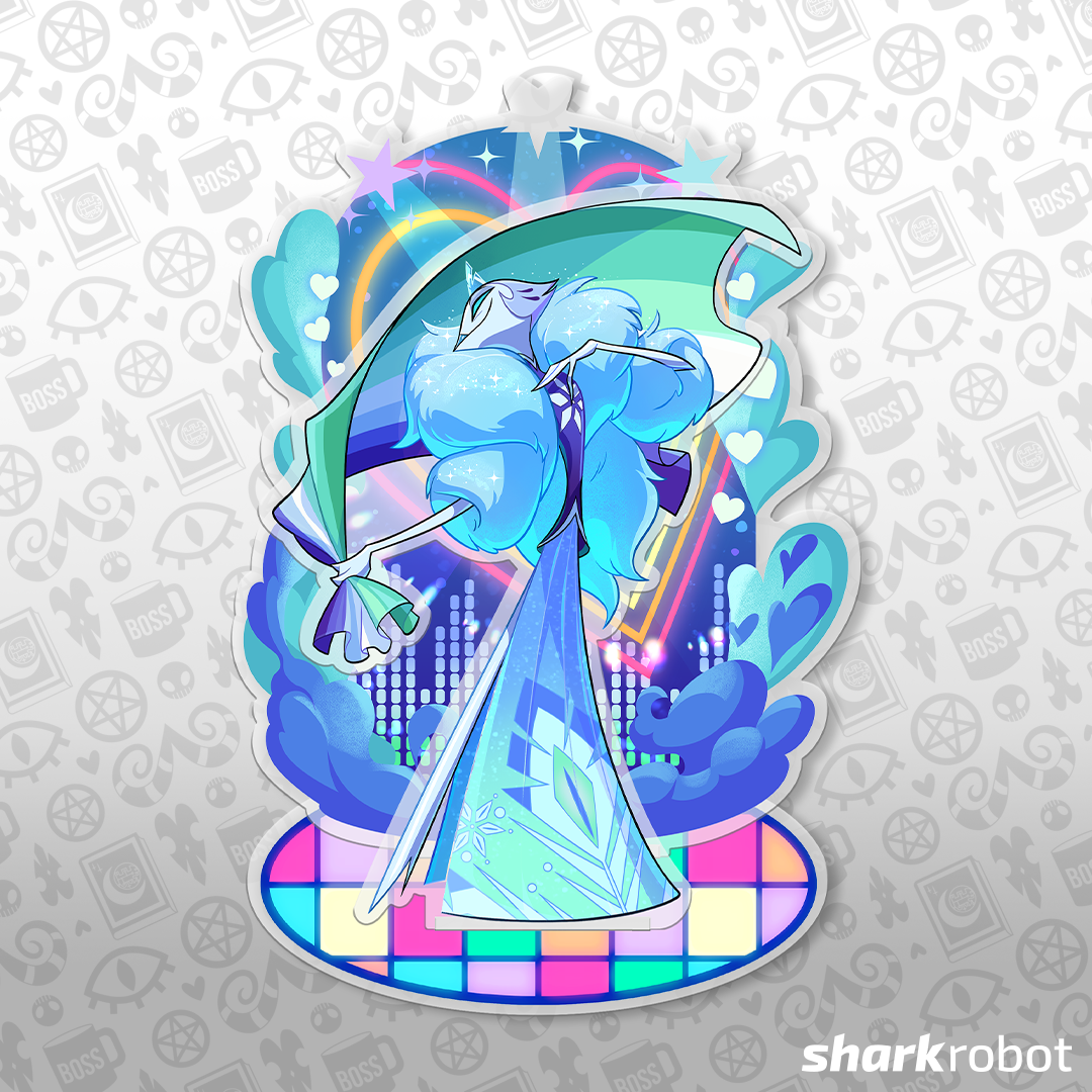 Andrealphus - Pride 2025 Standee – Shark Robot