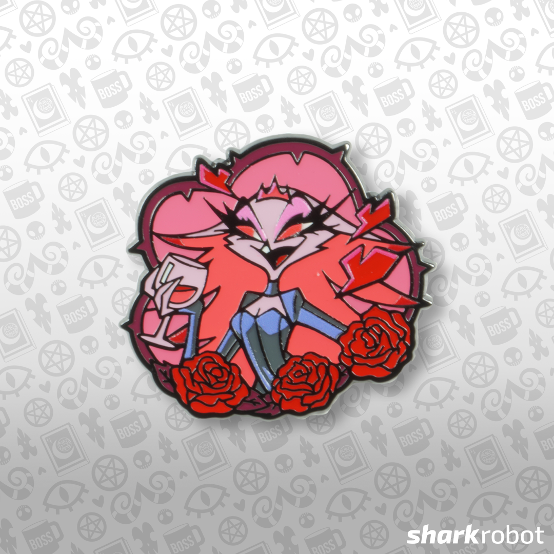 Stella - Valentines 2025 Enamel Pin *LIMITED STOCK* – Shark Robot