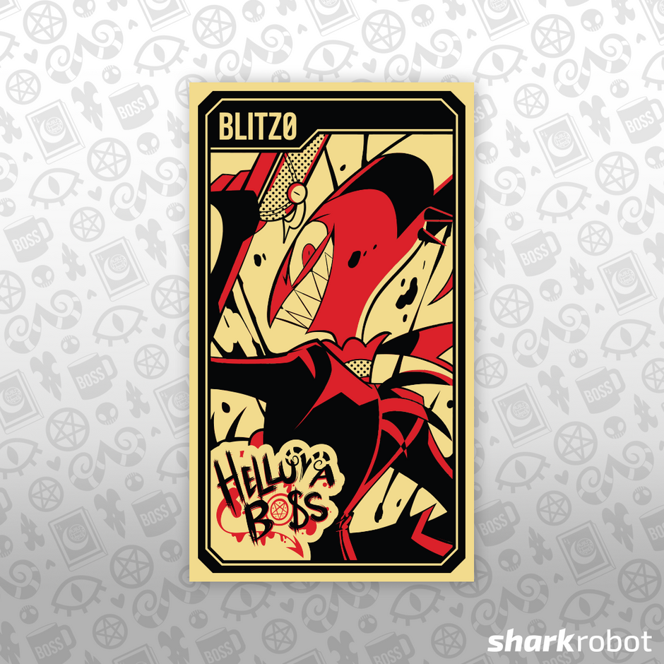 Helluva Boss Collectible Metal Cards - Series 1 - Wave 1 GOLD – Shark Robot