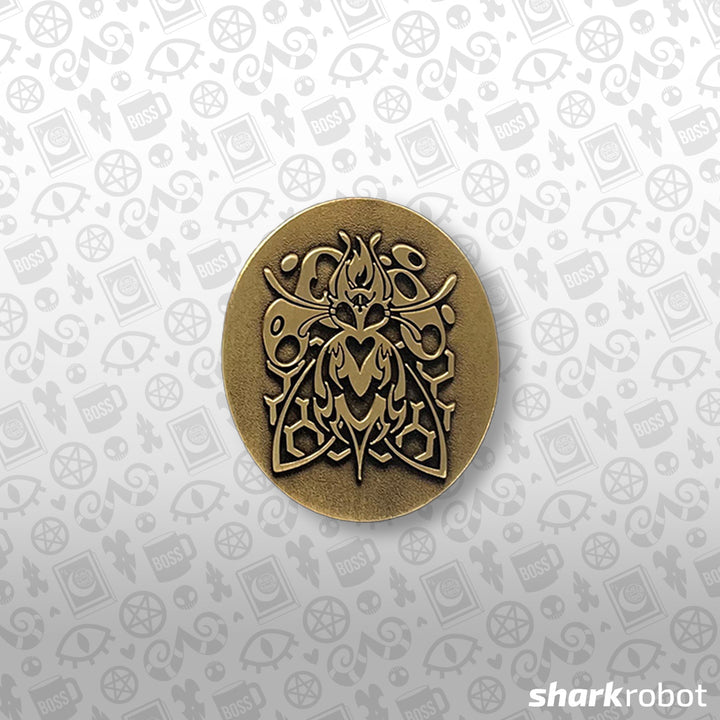 Gluttony - Die Struck Pin – Shark Robot