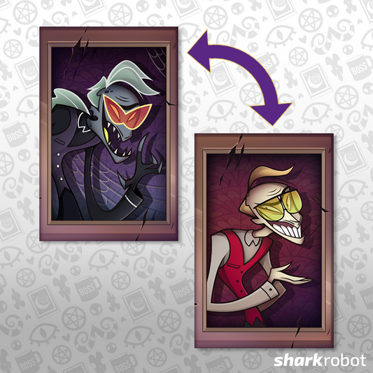 Rolando Lenticular Pin – Shark Robot