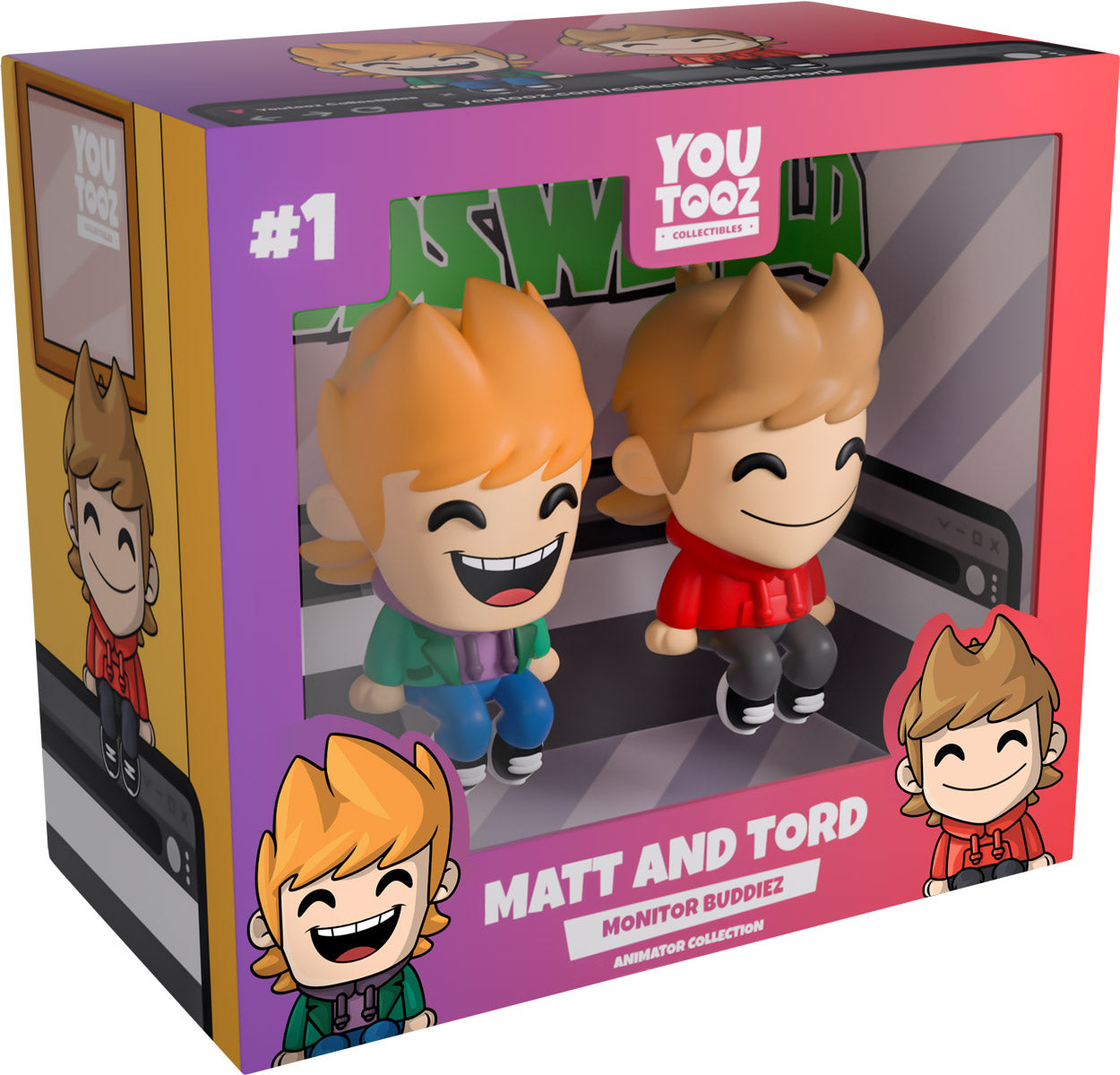 Matt and Tord Monitor Buddiez – Shark Robot