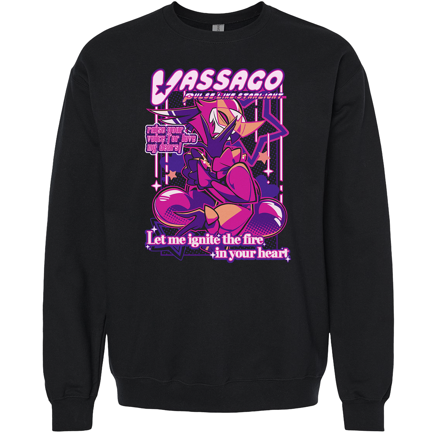 Crewneck Sweatshirt - Vassago - From Helluva Boss with Love *PRE-ORDER ...