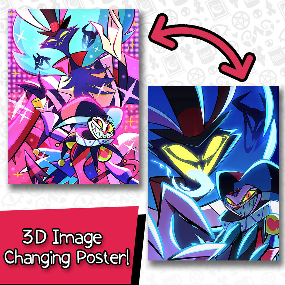 Ozzie + Fizz Lenticular Poster *LIMITED STOCK* – Shark Robot