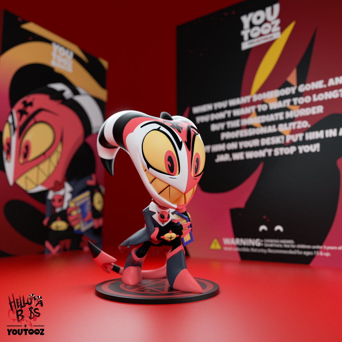 Helluva Boss x Youtooz - Blitzo Vinyl Figure – Shark Robot