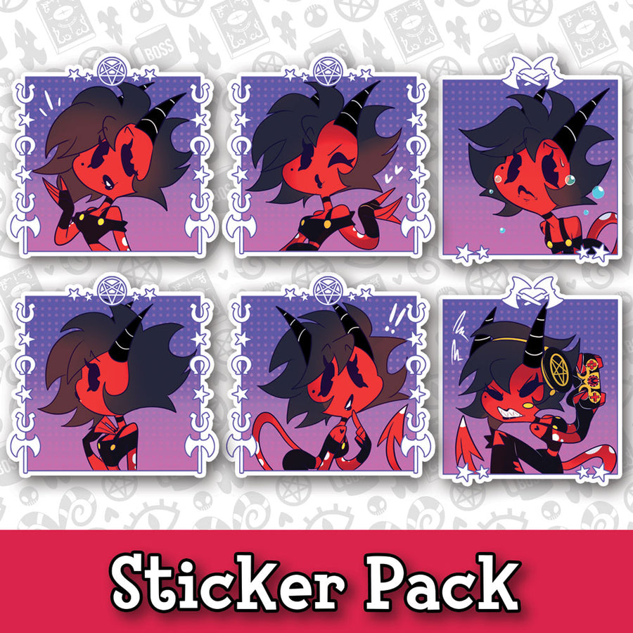 Millie Emoji Sticker Set *LIMITED STOCK* – Shark Robot