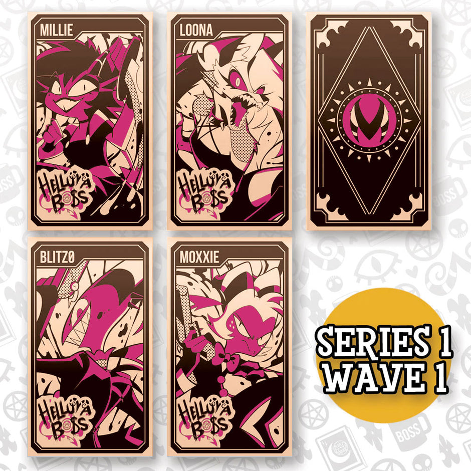 Helluva Boss Collectible Metal Cards - Series 1 Wave 1 - Rose Gold Var ...