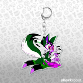 Blitz - Halloween Round 2 Color Variant Acrylic Keychain – Shark Robot