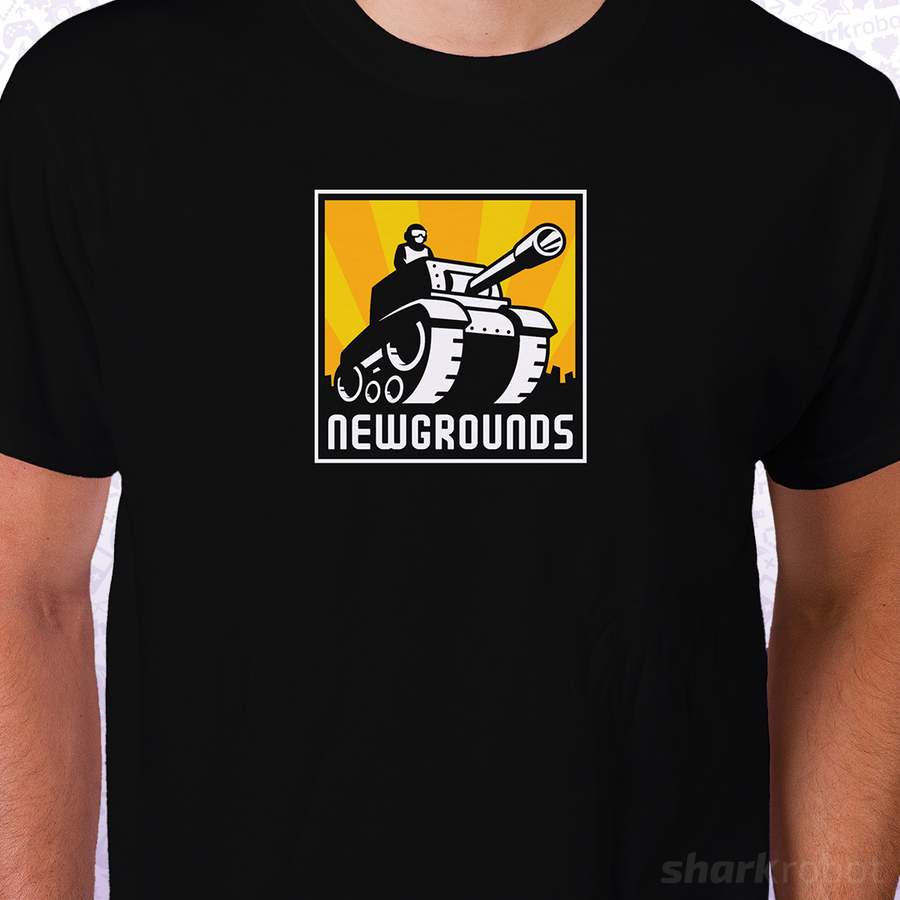 Newgrounds Logo – Shark Robot