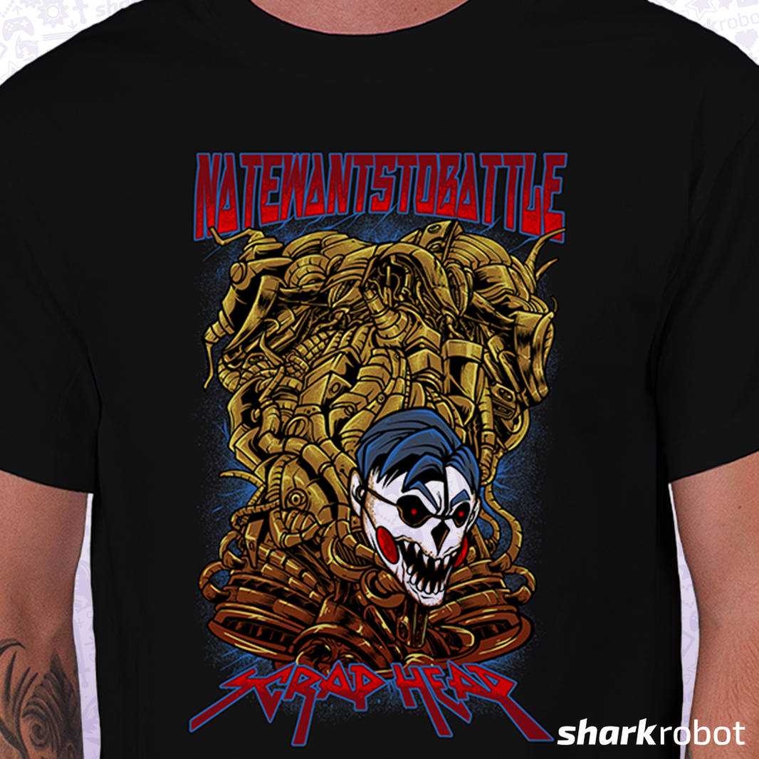Scrap Heap Premium T-Shirt *CLEARANCE* – Shark Robot