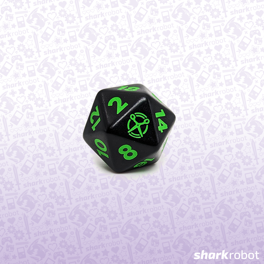 Nate D20 Dice *LAST CHANCE* – Shark Robot