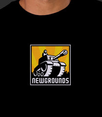 Newgrounds Logo – Shark Robot