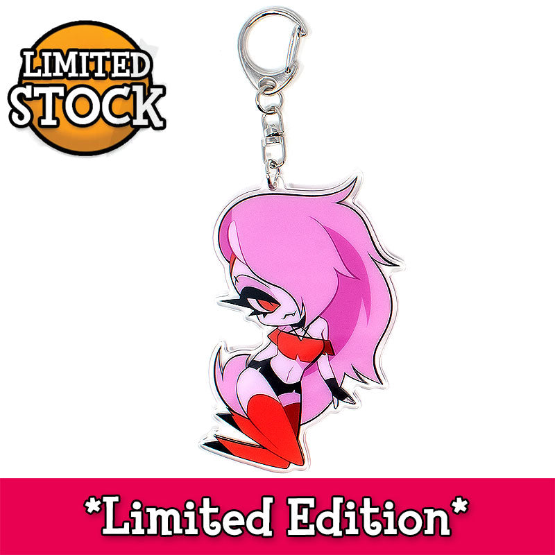 Cute Pin-Up Human Loona - ACRYLIC KEYCHAIN *LAST CHANCE* – Shark Robot